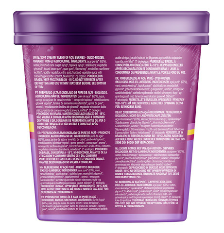 Frozen Scoopable Açaí – Original | Dairy-Free, Organic Açaí | SAMBAZON UK